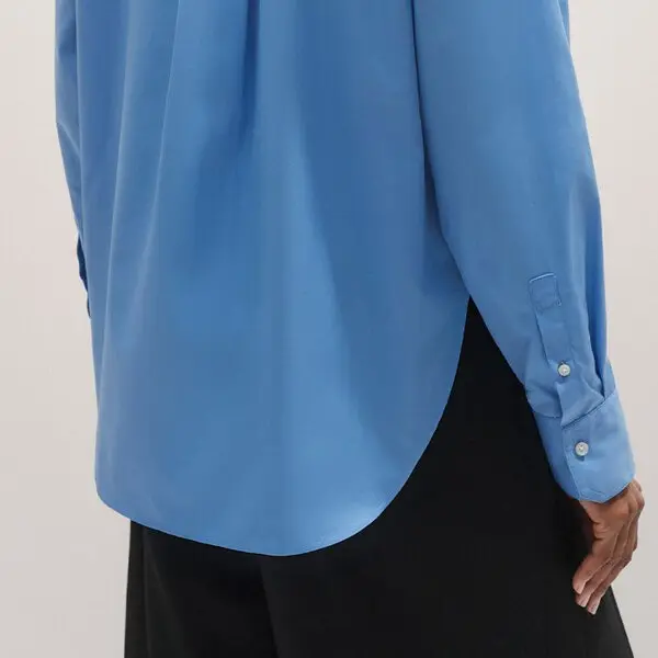 ME+EM - Curved Hem Straight Shirt