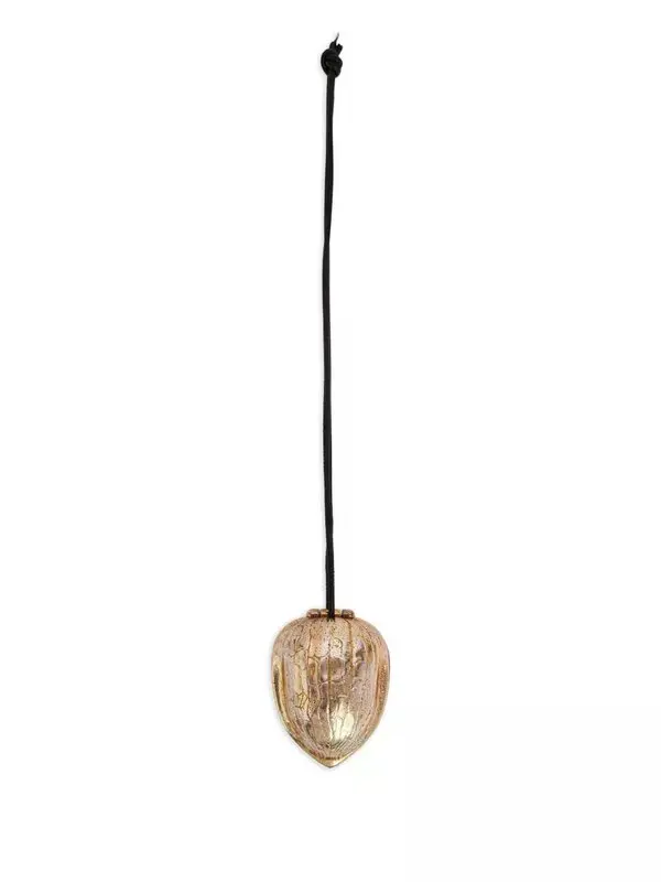 JW Anderson Walnut-shaped Keyring - Silver