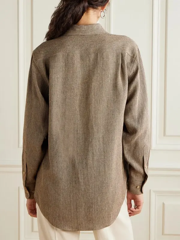 Loro Piana Andrè Linen Shirt