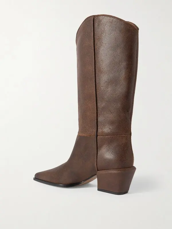Paris Texas Bettina Leather Cowboy Boots