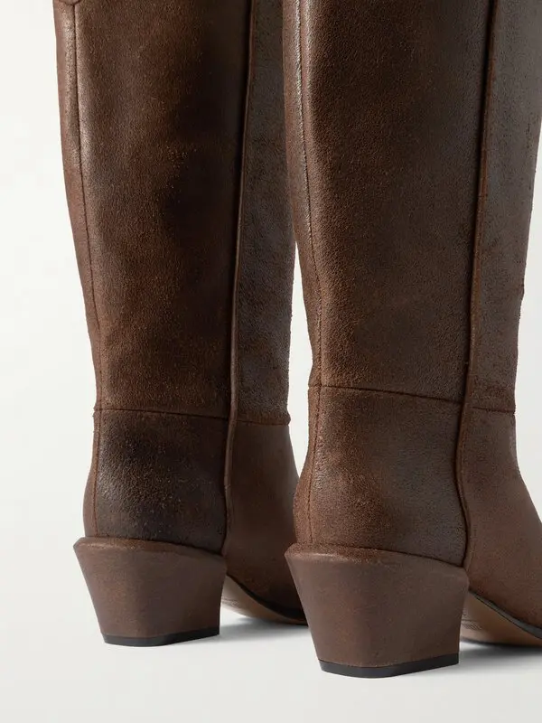 Paris Texas Bettina Leather Cowboy Boots