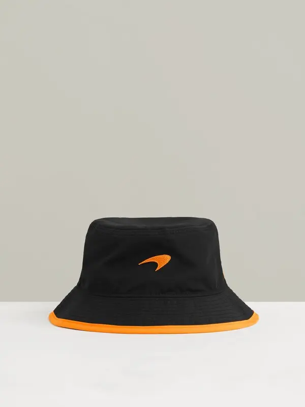 REISS X Mclaren F1 Team Speedmark Bucket Hat - Black