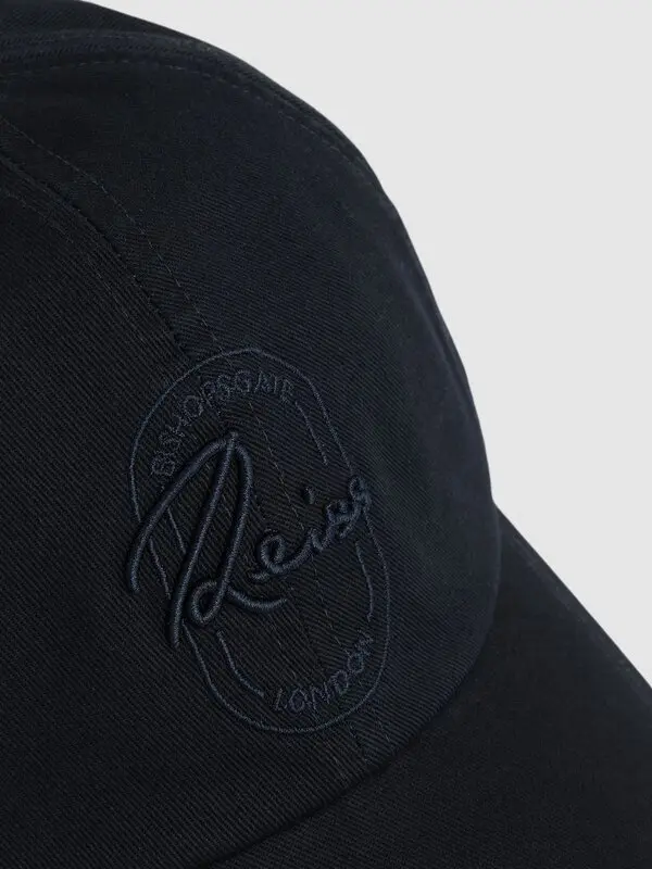 REISS Elias Logo-embroidered Baseball Cap