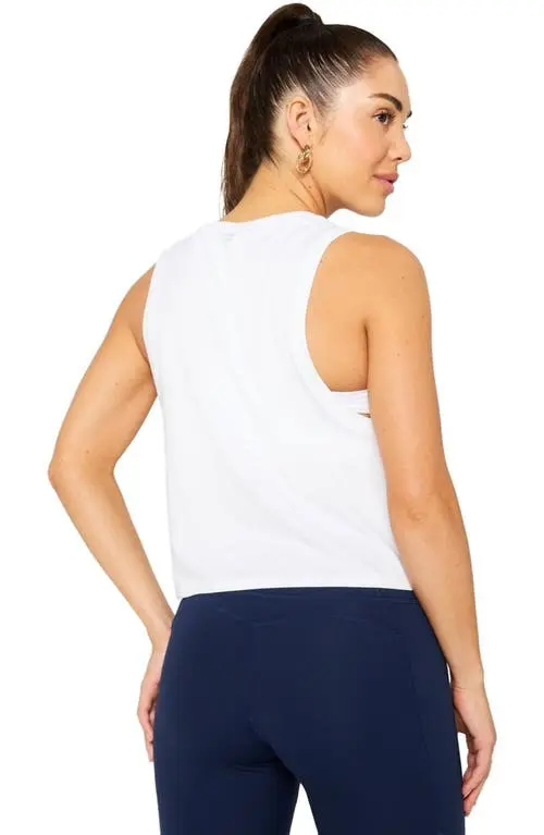 FABLETICS Whisper Muscle Tank - Classic White