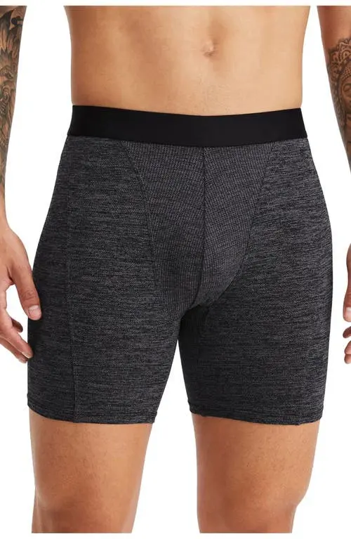 FABLETICS The Blueprint Boxer Brief - Black Heather