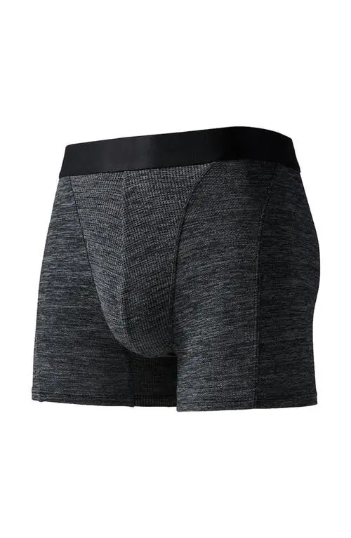 FABLETICS The Blueprint Boxer Brief - Black Heather