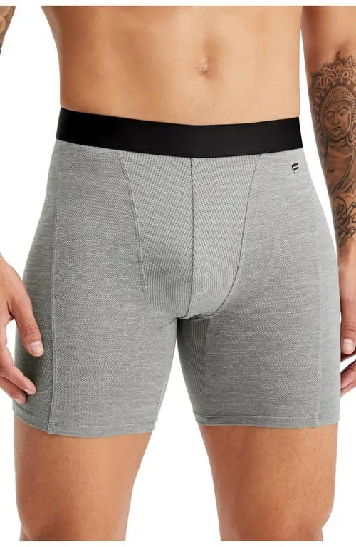 FABLETICS The Blueprint Boxer Brief - Grey Heather