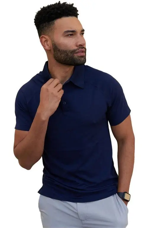 FABLETICS The Training Day Polo - Deep Navy