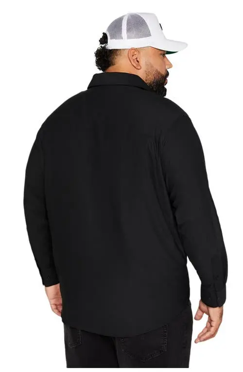 FABLETICS The Don Long Sleeve Button Up - Black