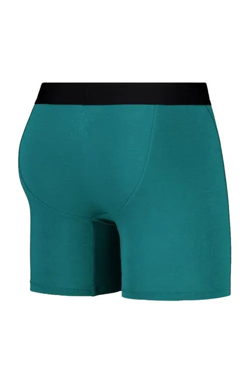 FABLETICS The 24-7 Boxer Brief - Green Abyss