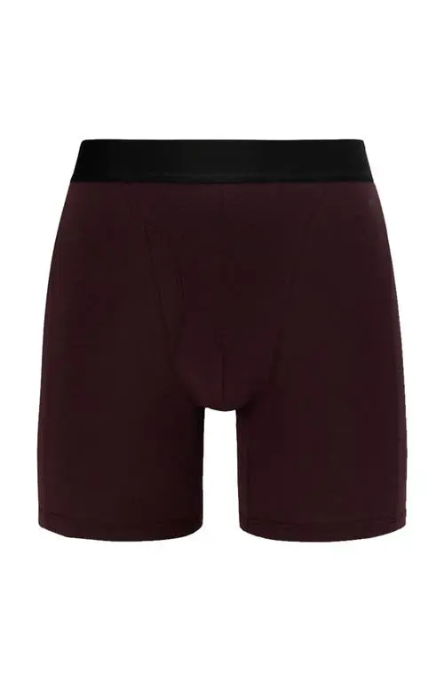 FABLETICS The 24-7 Boxer Brief - Oxblood