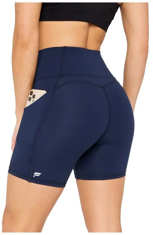 FABLETICS Oasis Pureluxe High-waisted 6" Short - Deep Navy