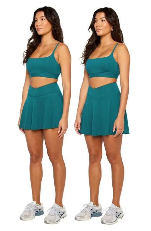 FABLETICS Crossover Flounce Mini Skirt