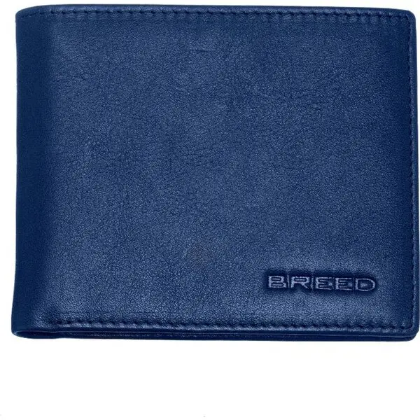 BREED Locke Bi Fold Wallet - Blue
