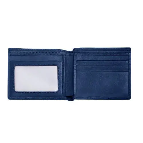 BREED Locke Bi Fold Wallet - Blue