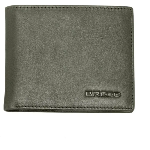 BREED Locke Bi Fold Wallet - Grey