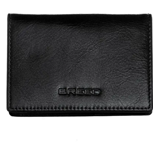 BREED Porter Bi Fold Wallet - Black