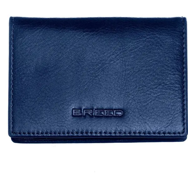 BREED Porter Bi Fold Wallet - Blue