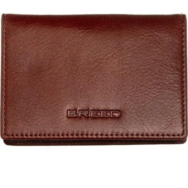 BREED Porter Bi Fold Wallet - Brown