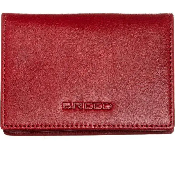BREED Porter Bi Fold Wallet - Red