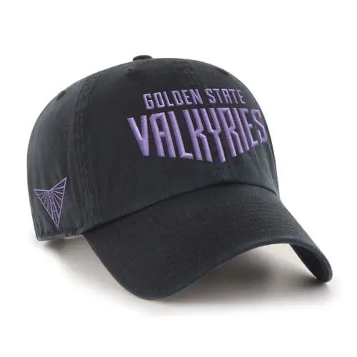 '47 Golden State Valkyries Core Wordmark Clean Up Cap - Black