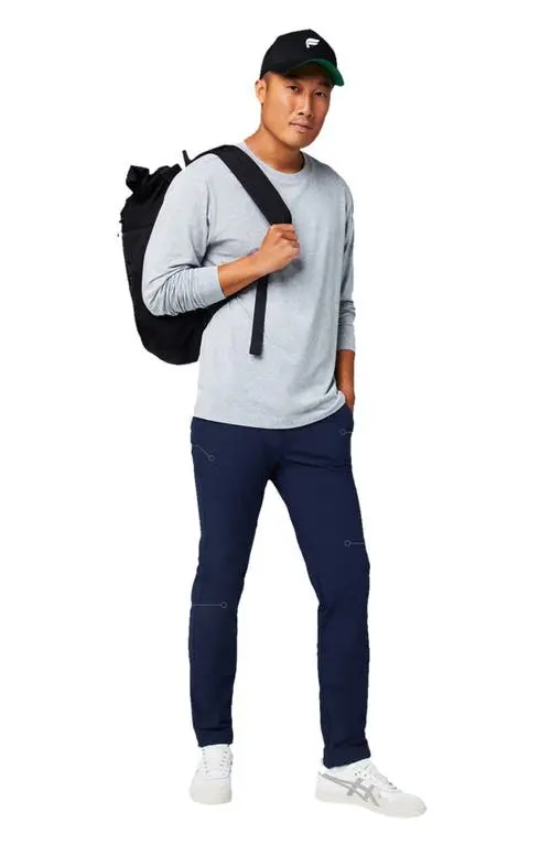 FABLETICS The Don Trouser Slim Fit - Deep Navy