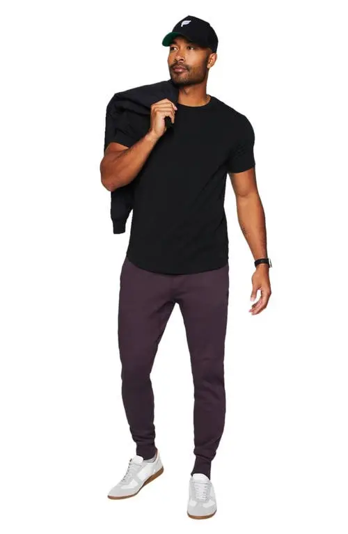 FABLETICS 24-7 Tee With Curved Hem - Black