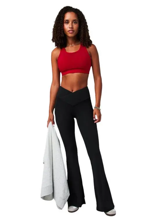 FABLETICS Oasis Pureluxe High-waisted Crossover Flare Pant