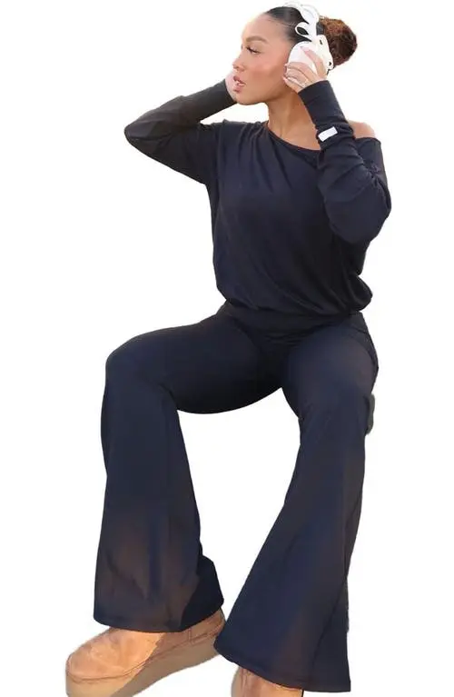 FABLETICS Oasis Pureluxe High-waisted Crossover Flare Pant