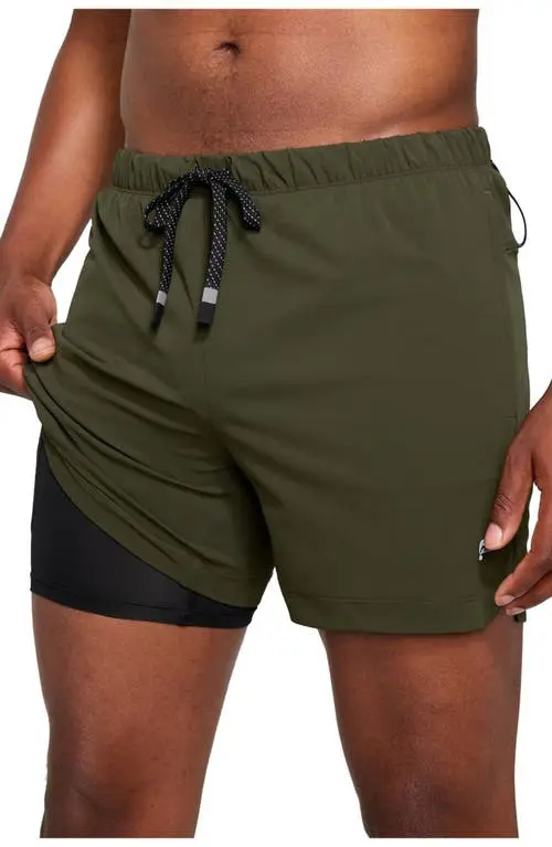 FABLETICS The 5" One Short - Dark Olive