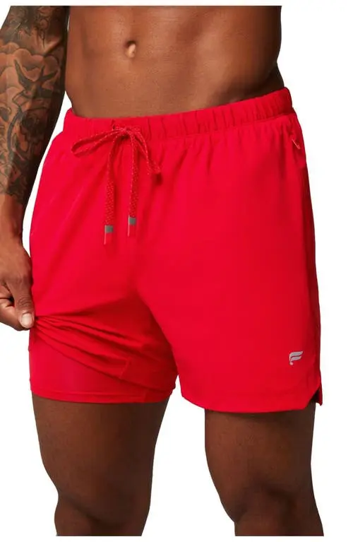 FABLETICS The 5" One Short - Heated Red
