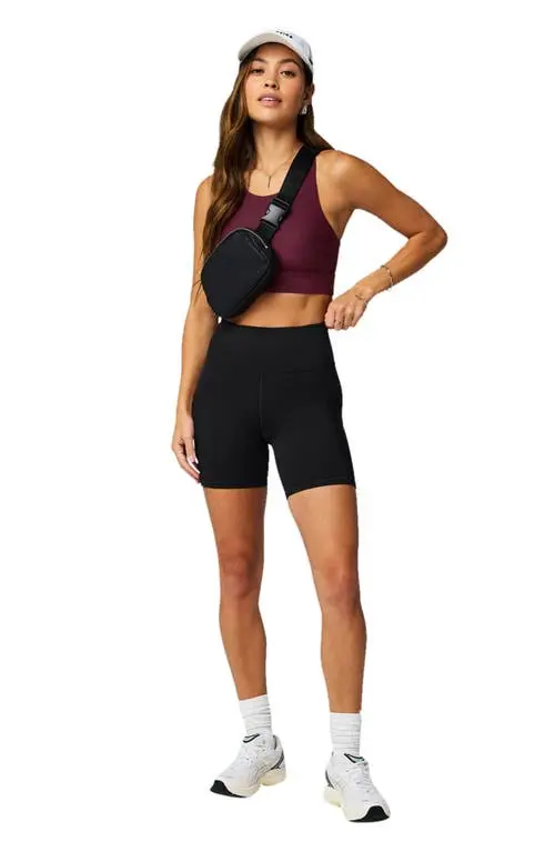 FABLETICS Powerhold® High-waisted 6" Shorts - Black