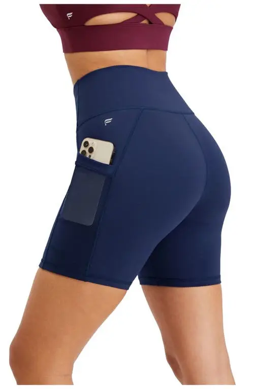 FABLETICS Powerhold® High-waisted 6" Shorts - Deep Navy
