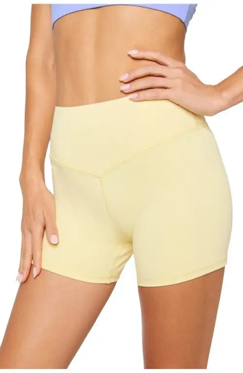 FABLETICS Pureluxe High-waisted Tlc 4" Short - Butter
