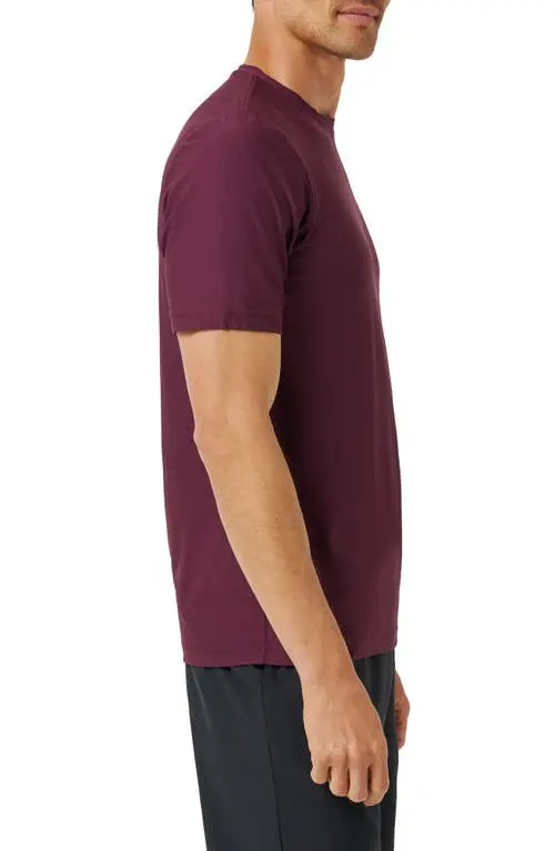 Travis Mathew First Day Performance T-shirt - Mauve Wine