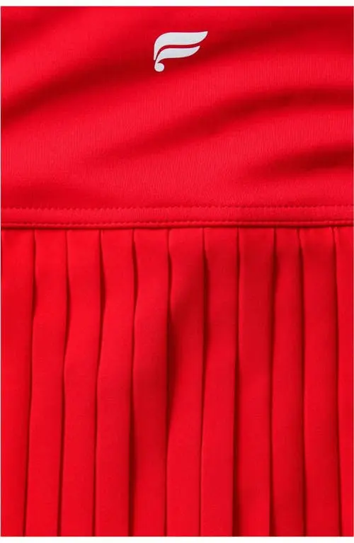FABLETICS Pleated Mini Skirt - Heated Red