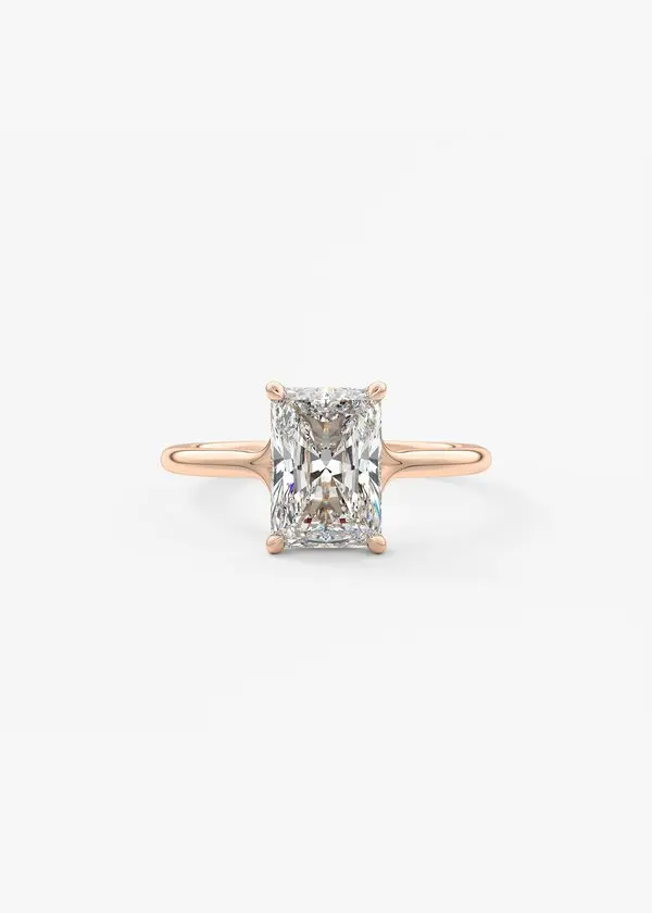 FRANK DARLING The Breezy Radiant Cut Engagement Ring - Yellow Gold