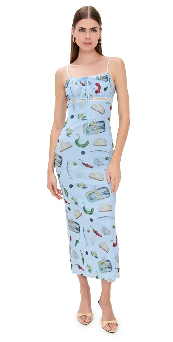 BAILEY ROSE Printed Midi Dress