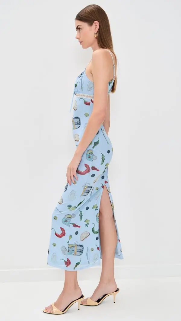 BAILEY ROSE Printed Midi Dress