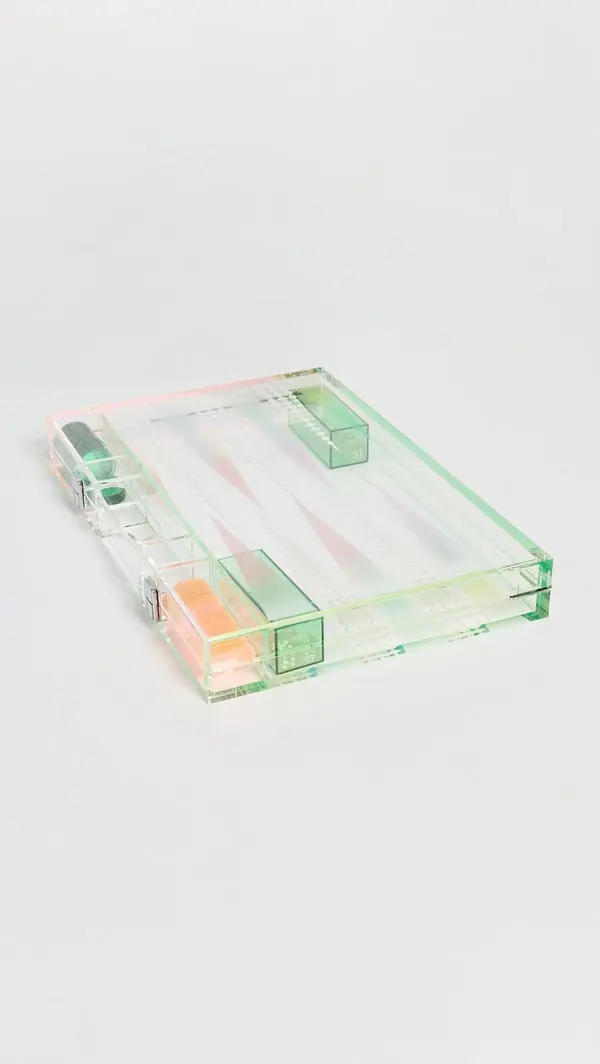 SUNNYLIFE Lucite Backgammon Set