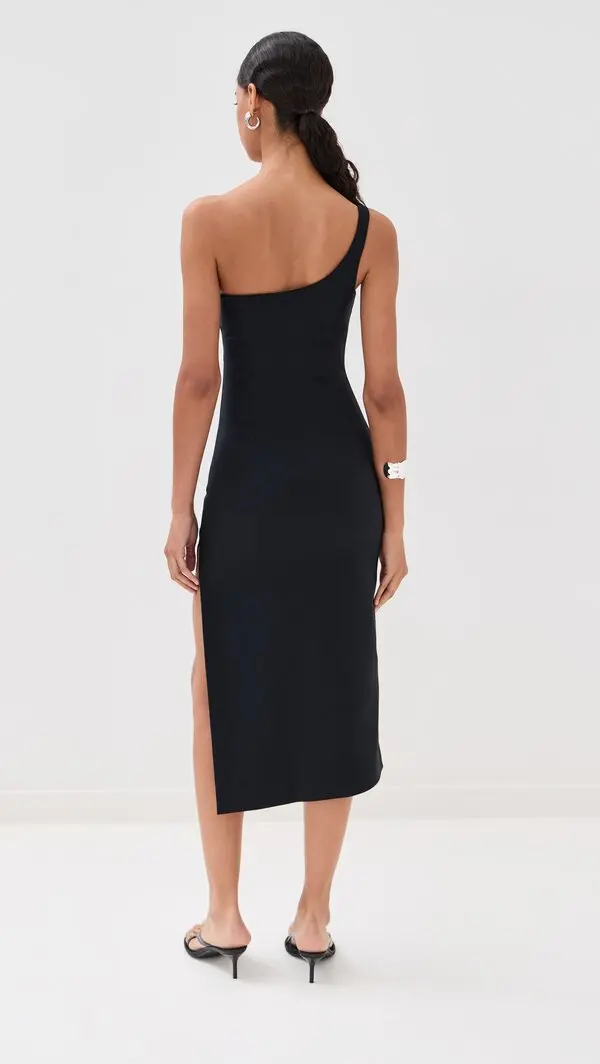 Coperni Asymmetric Midi Dress