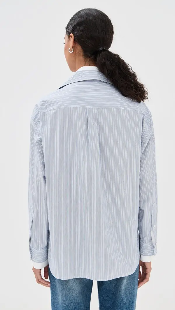 Acne Studios Striped Shirting Blouse