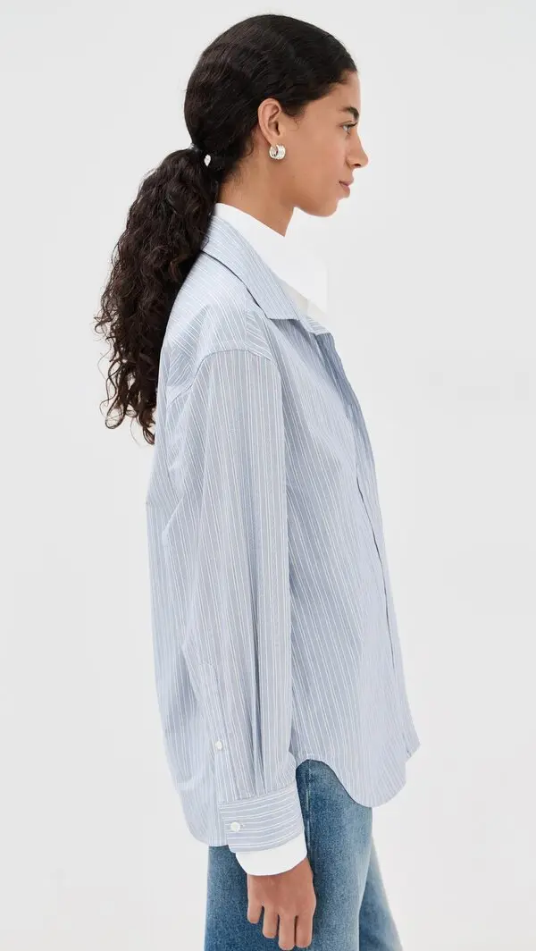 Acne Studios Striped Shirting Blouse