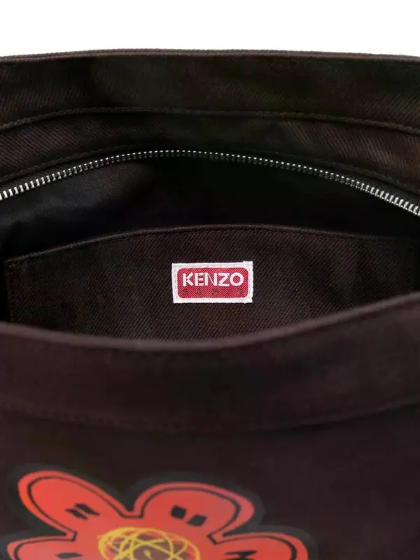 Kenzo Shoulder Bag With Boke Flower Motif