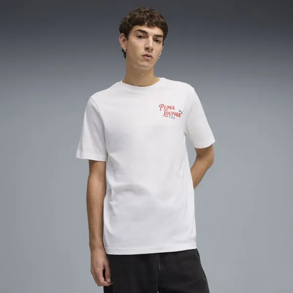 PUMA Las Vegas Graphics T-shirt - White