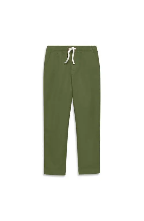 PRIMARY Stretch Chino Drawstring Pant - Olive