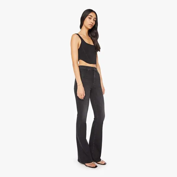MOTHER The Drama Art Flair Jeans - Black