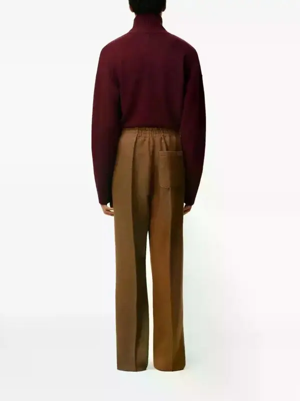 Ami Elasticated Wool Trousers