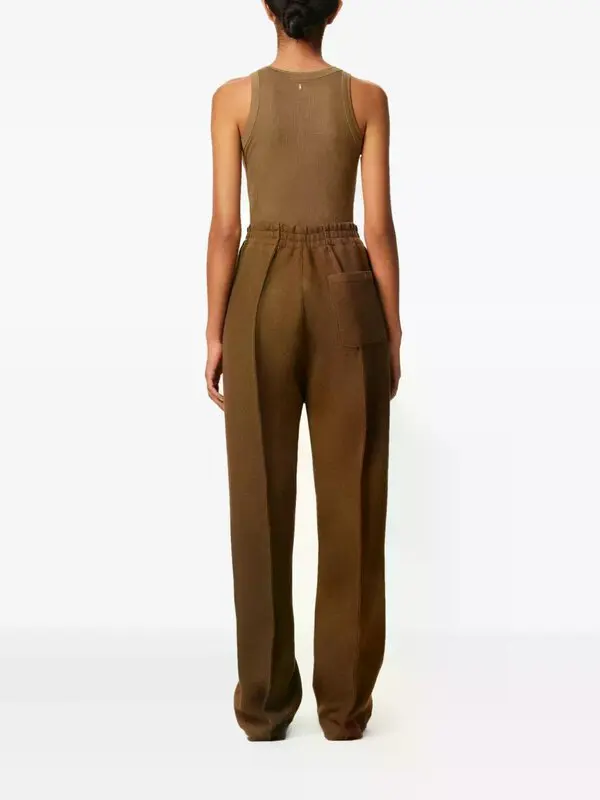 Ami Elasticated Wool Trousers