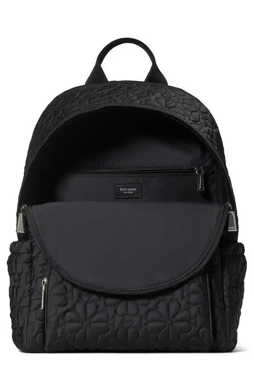 Kate Spade New York Large Tilly Quilted Backpack - Black